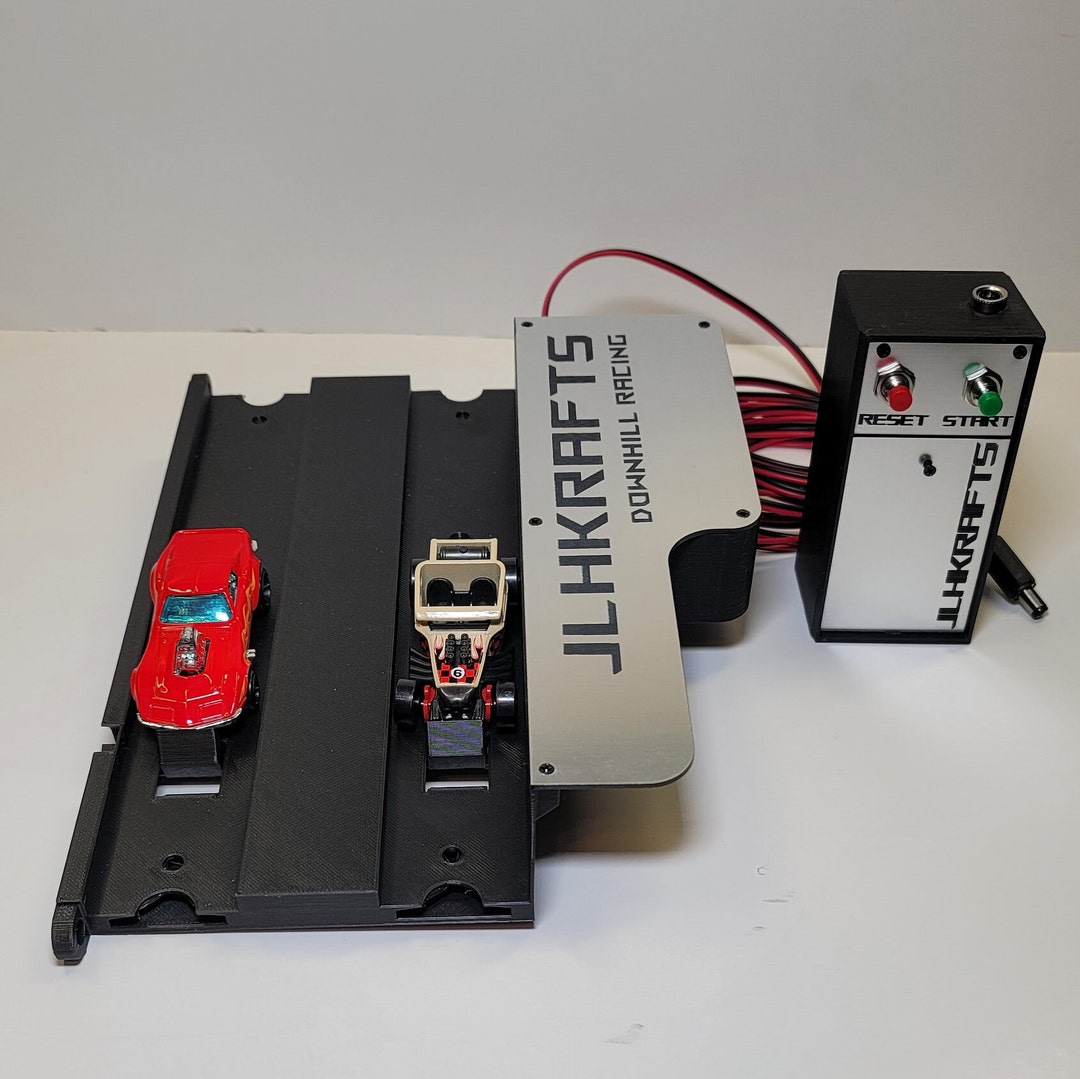 2 Lane Die Cast Start Gate With Remote - Etsy