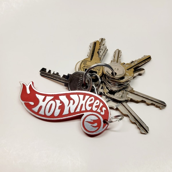 Hot Wheels Keychain - Etsy