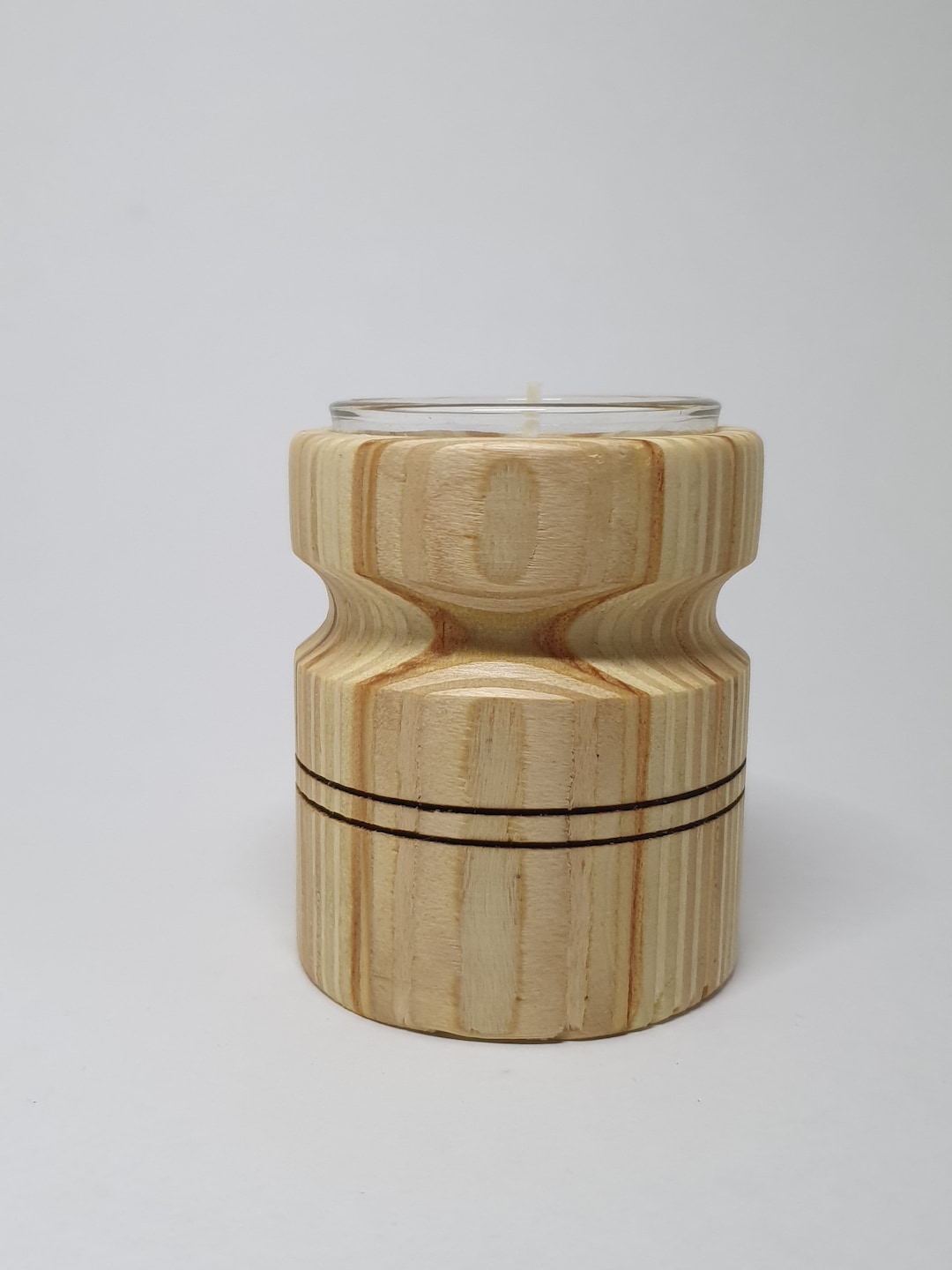 Tea Light Stand With Glass Insert - Etsy