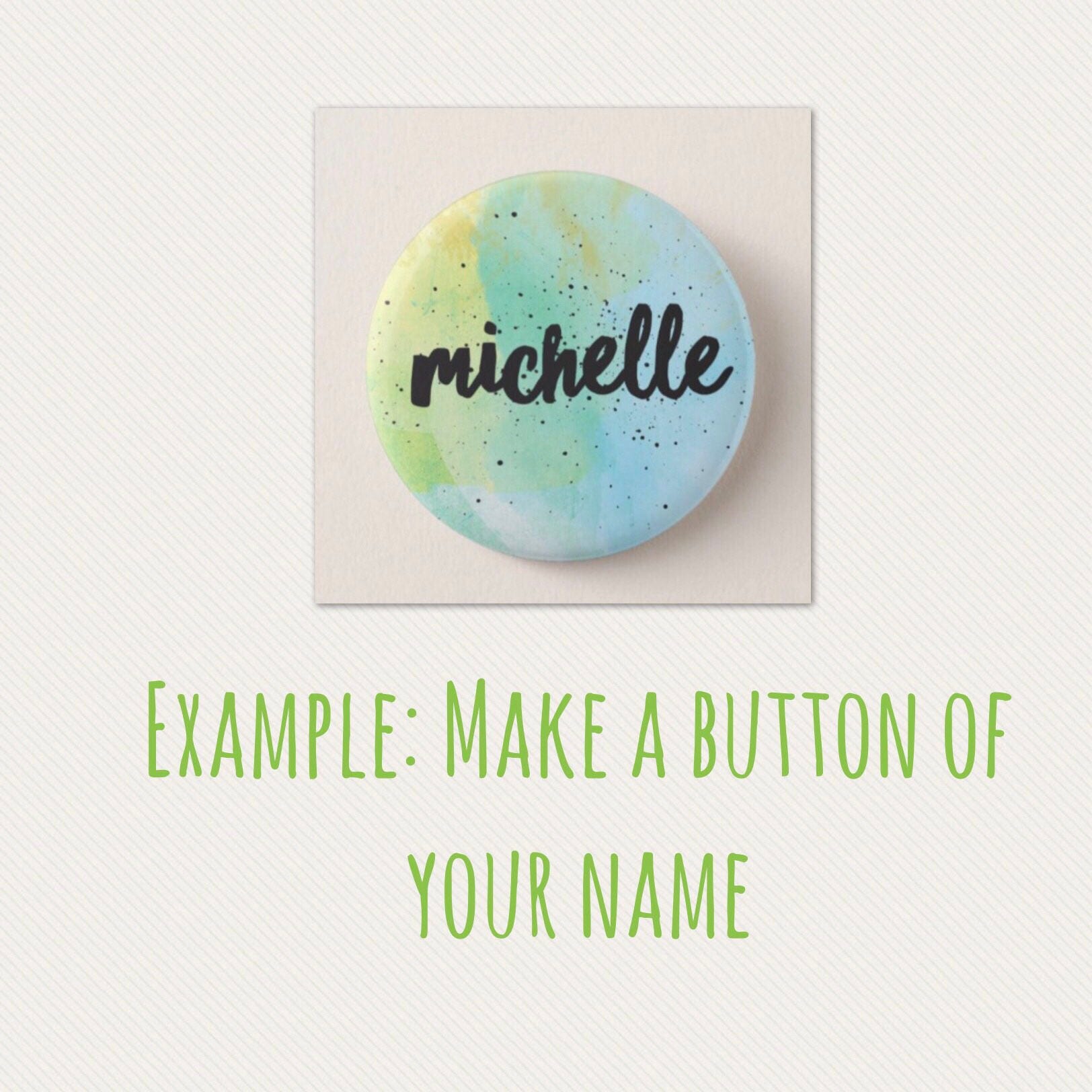 CUSTOM TOPPER - Badge Topper/badge Reel/button/magnet - Etsy