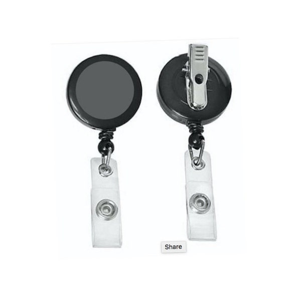 Magnetic Badge Reel - Etsy