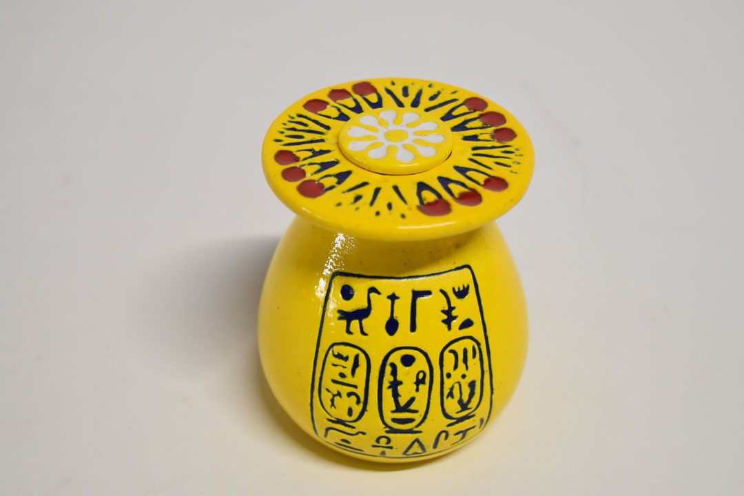 Kohl Pot Amenhotep III Egypt - Etsy