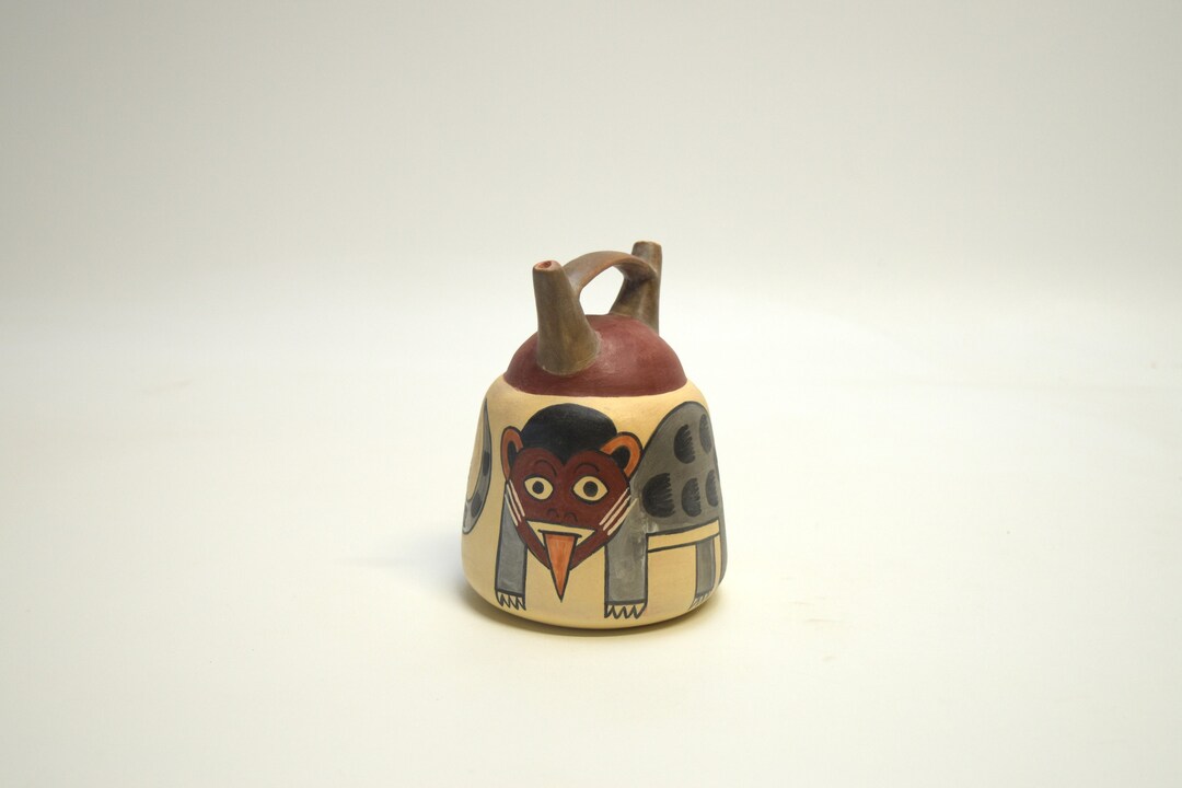 Nazca Double Mouth Pot - Etsy