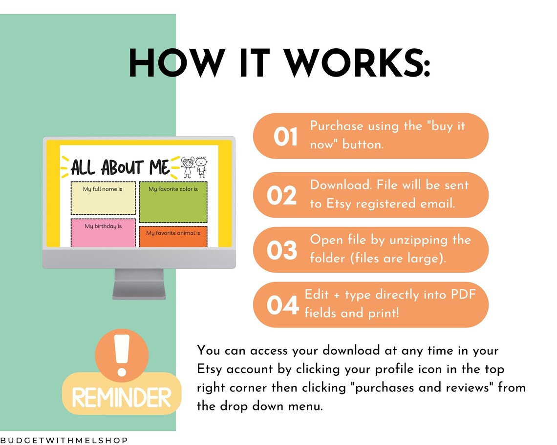 All About Me Preschool Hello Preschool Preschool Binder All About Me ...