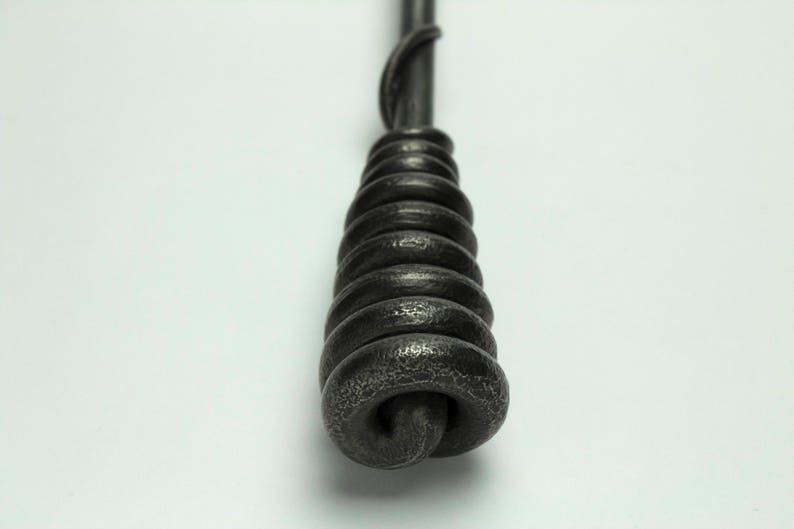 Fire Poker Firewelded Point Wrapped Handle Forged - Etsy