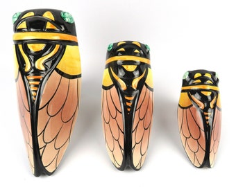 Cicada Pottery Vase - Etsy