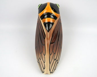 Cicada Pottery Vase - Etsy