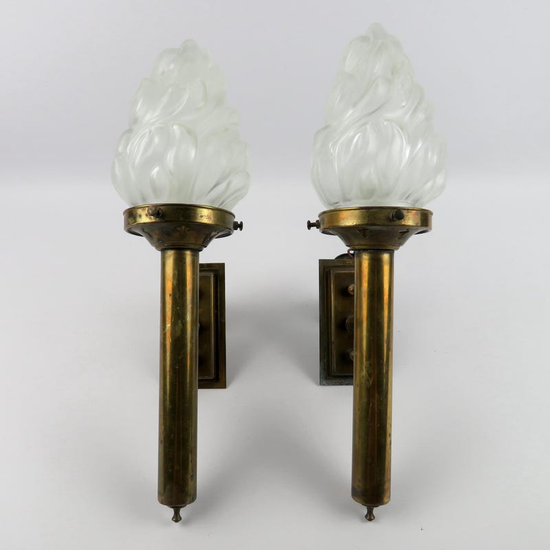 Torch Sconce - Etsy