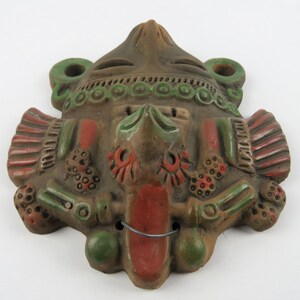 Aztec Warrior Wall Mask, Mexican Tribal Mask, Pre-columbian Eagle ...