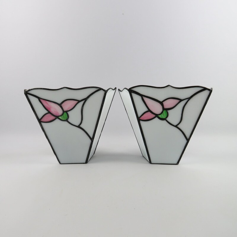 Stained Glass Sconce - Etsy