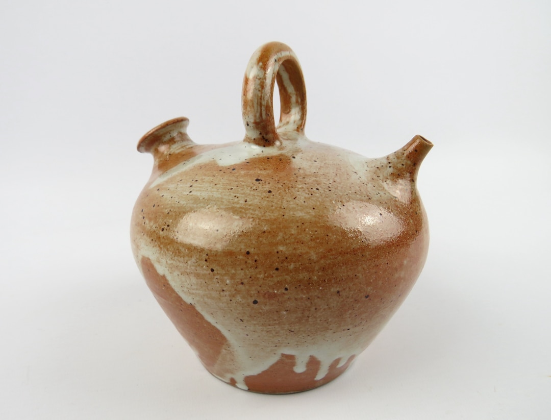 Stoneware Water Jug Gargoulette, French Provencal Pottery Cruche Pot ...