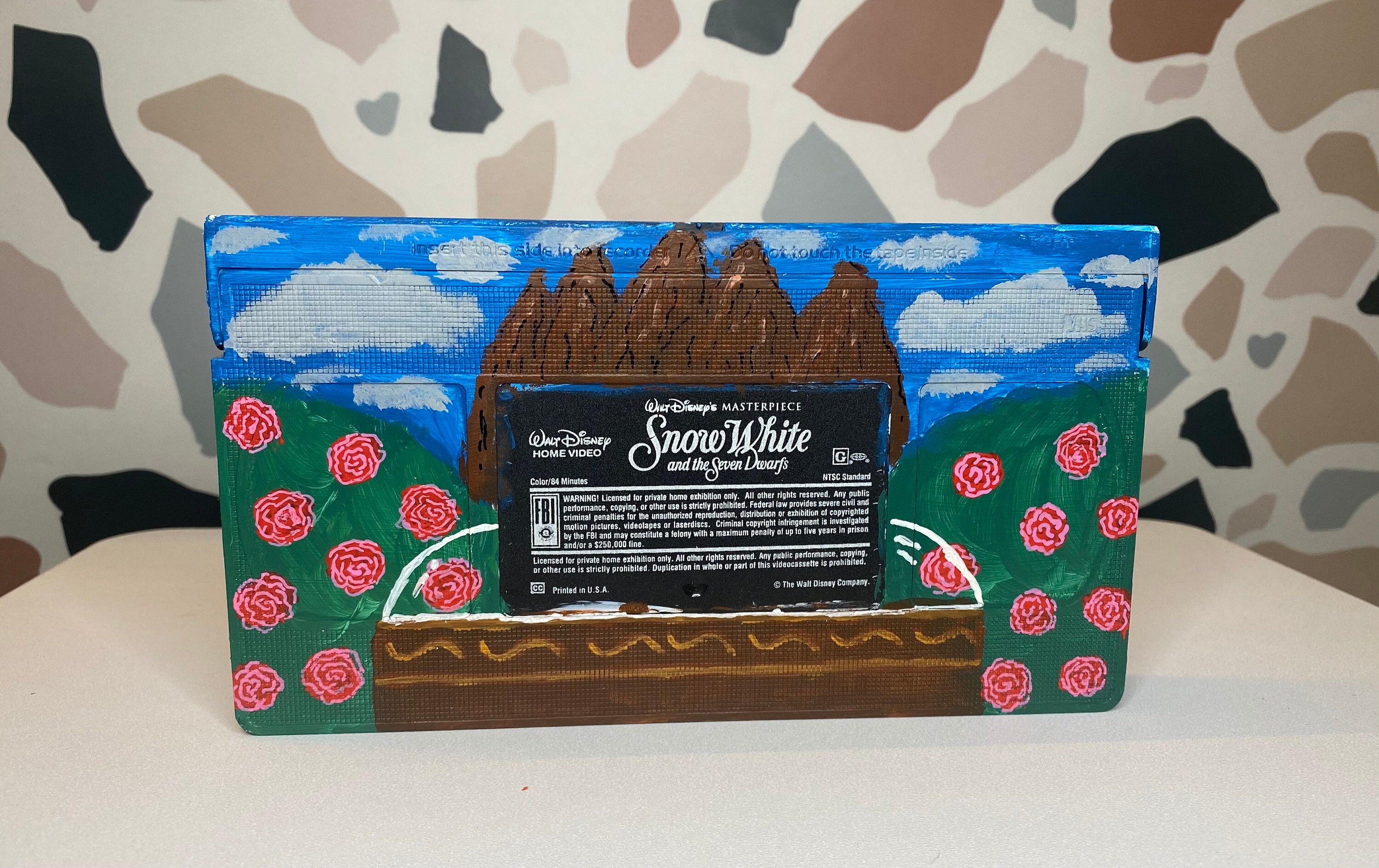 Repurposed Snow White VHS Tapes Hand Painted VHS Tape - Etsy Canada