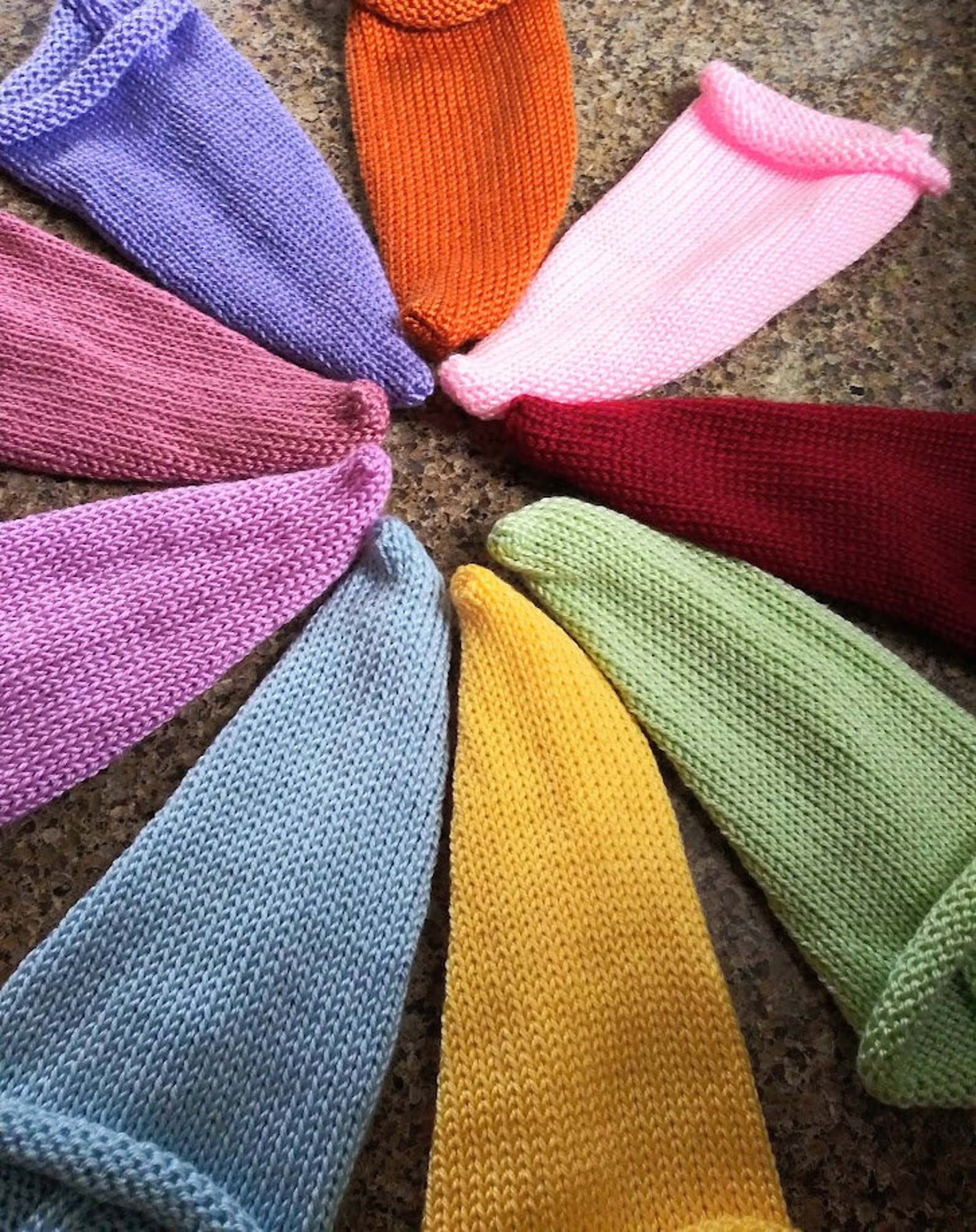DIY Knitted Gnome Hat: Colorful Handmade Craft Supply - Etsy