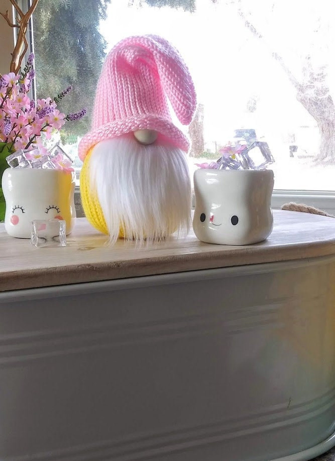 Pink Lemonade Gnome Pink Lemonade Decor. Summer Gnome - Etsy