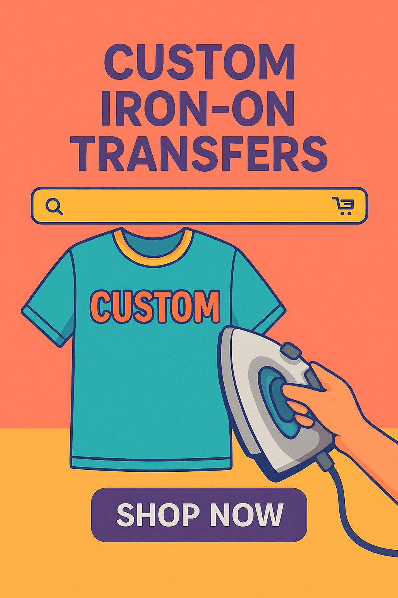 Custom Iron on Transfer - Etsy