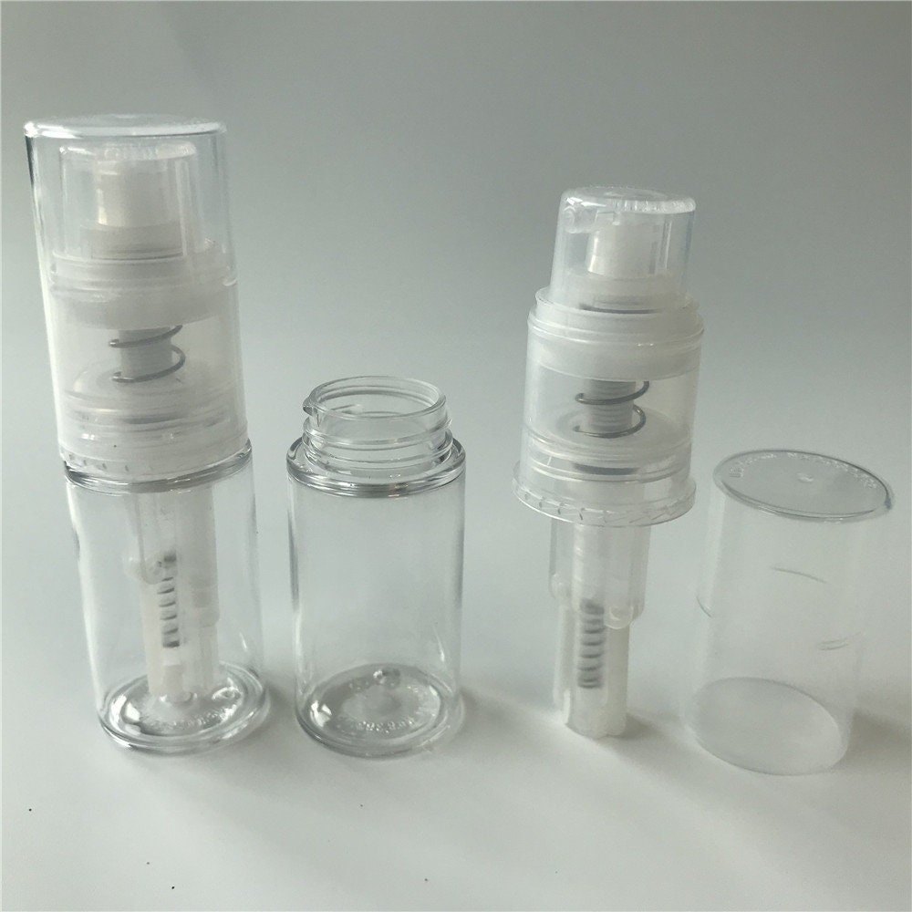 Powder Spray Bottle /clear Fine Mist Powder Sprayer Pump - Etsy