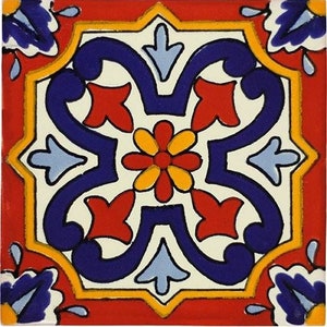 Mexican Moroccan Talavera Tiles Edible Image - Wedding Cake/fiesta ...