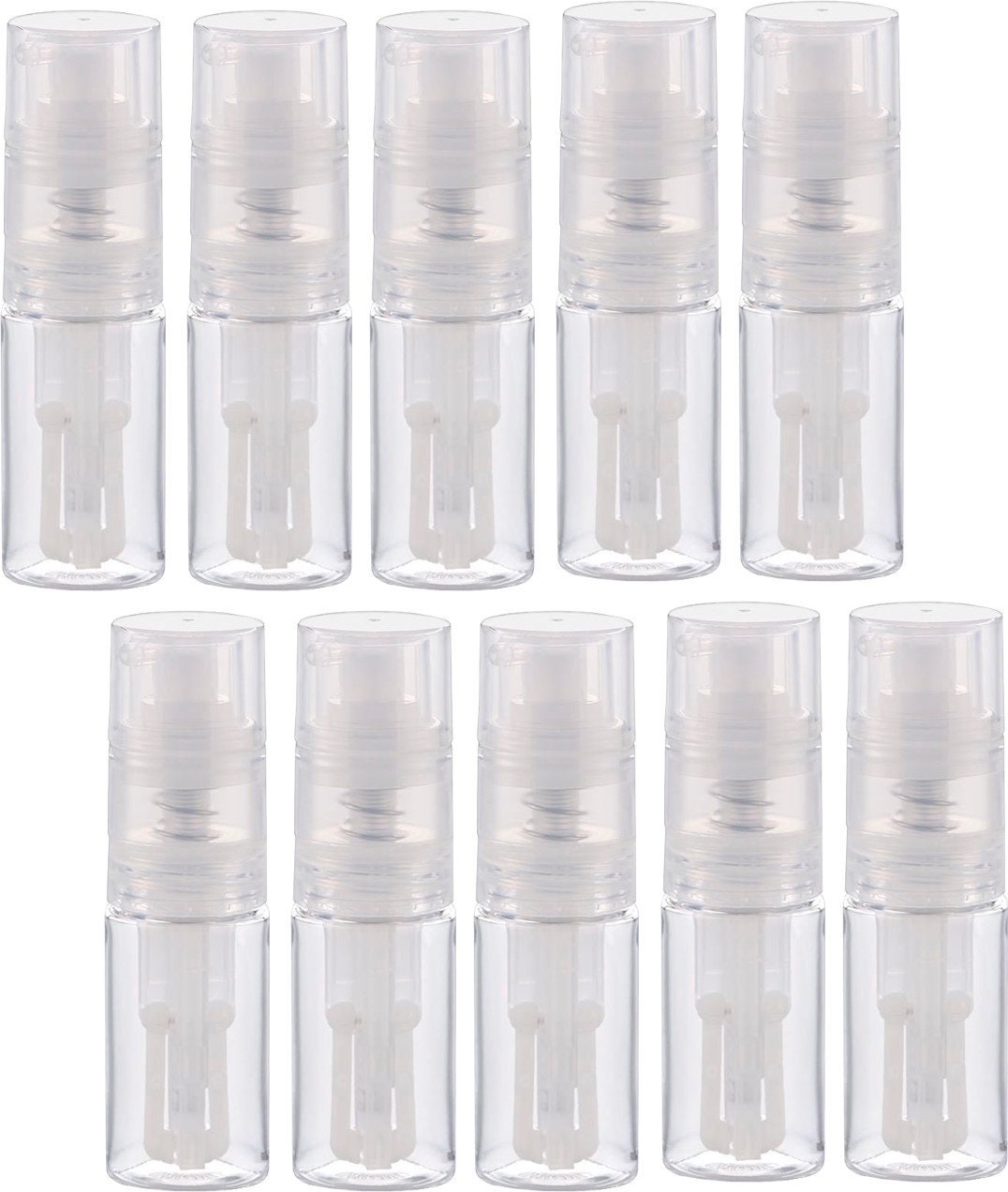 Powder Spray Bottle /clear Fine Mist Powder Sprayer Pump - Etsy