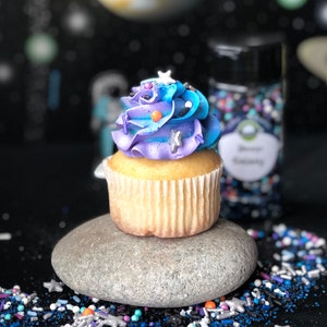 Deep Galaxy Space Edible Sprinkles Mixed /cupcake Decoration Solar ...