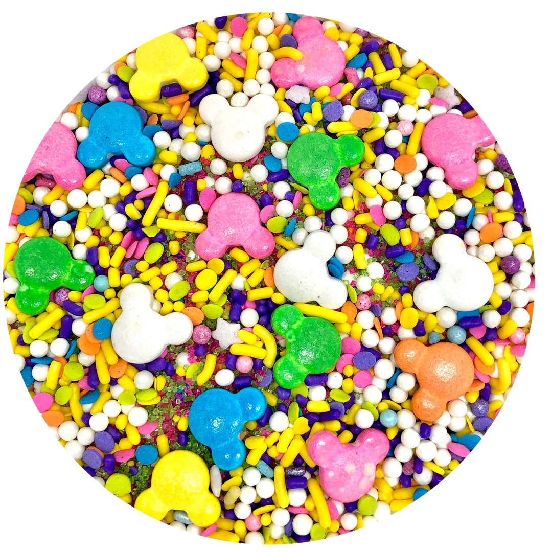 Mickey Mouse / Minnie Mouse Edible Sprinkle for Cake Decoration ...