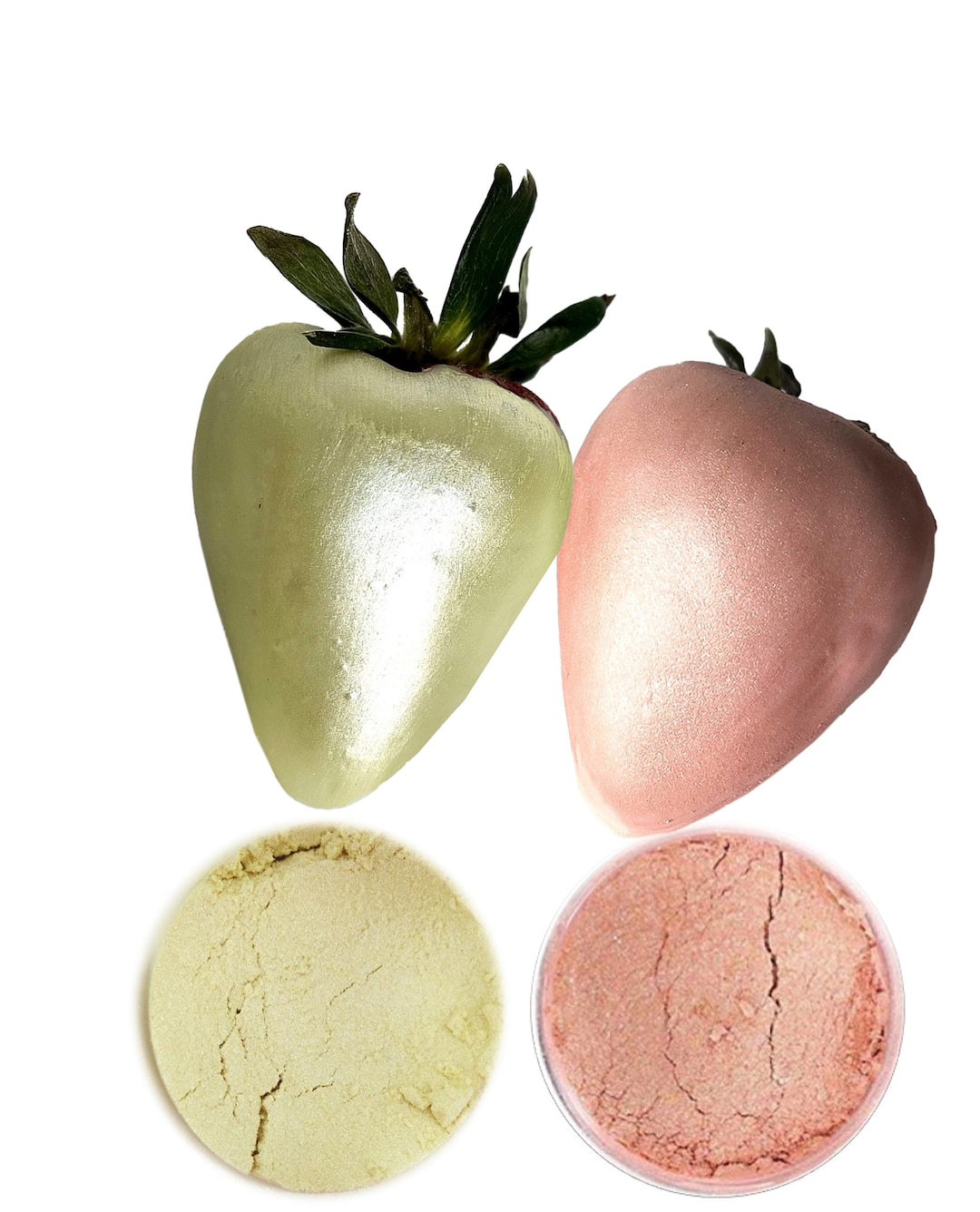 Edible Rose Gold Luster Dust and Champagne for Cake Decoration ...