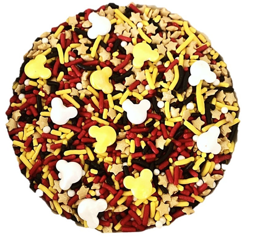 Mickey Mouse / Minnie Mouse Edible Sprinkle for Cake Decoration ...
