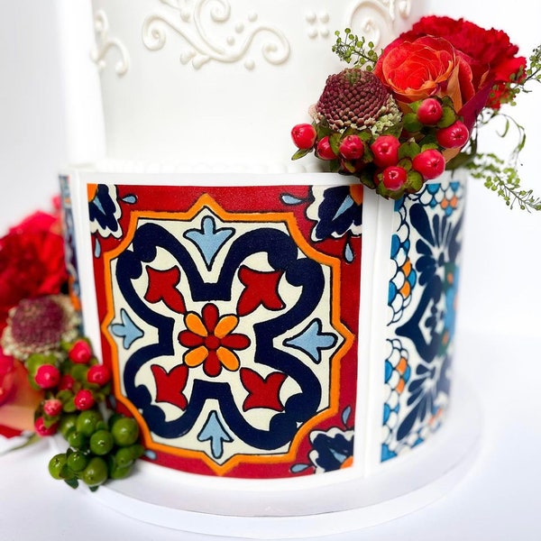 Mexican Talavera Stencils - Etsy