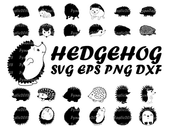 Hedgehog Svg Hedgehog Png Hedgehog Eps Hedgehog Dxf cut - Etsy