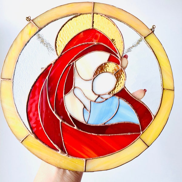Stained Glass Religious Windows - Etsy