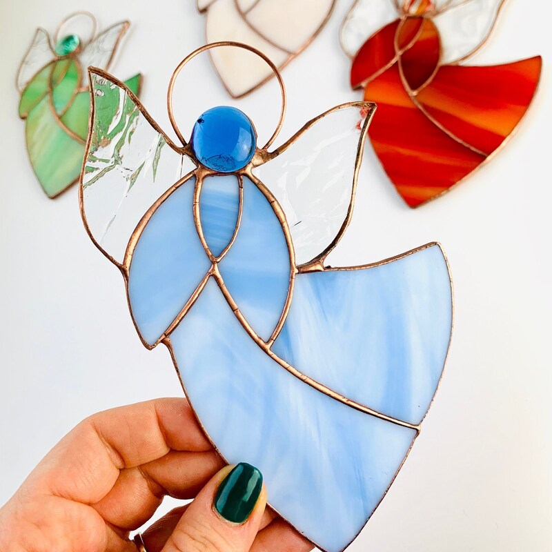 Glass Angel - Etsy