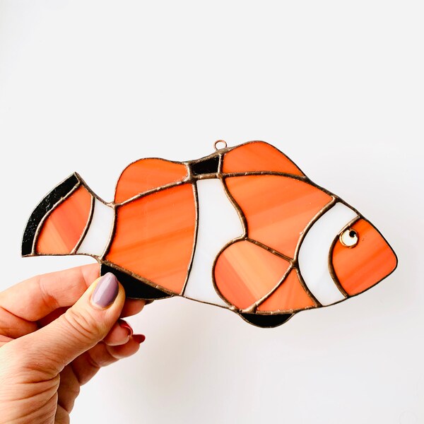 Stained Glass Nemo - Etsy