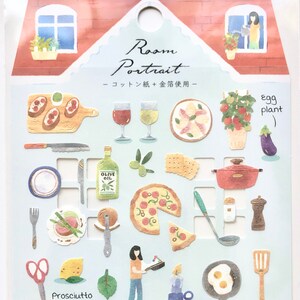 Kitchen Sticker Sheet Food Sticker Plant Sticker Room - Etsy