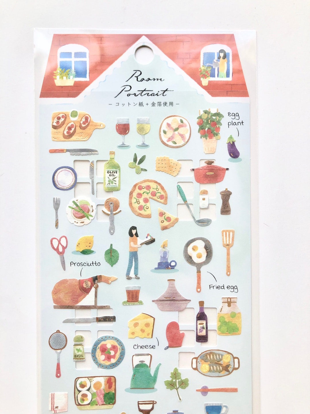 Kitchen Sticker Sheet Food Sticker Plant Sticker Room - Etsy