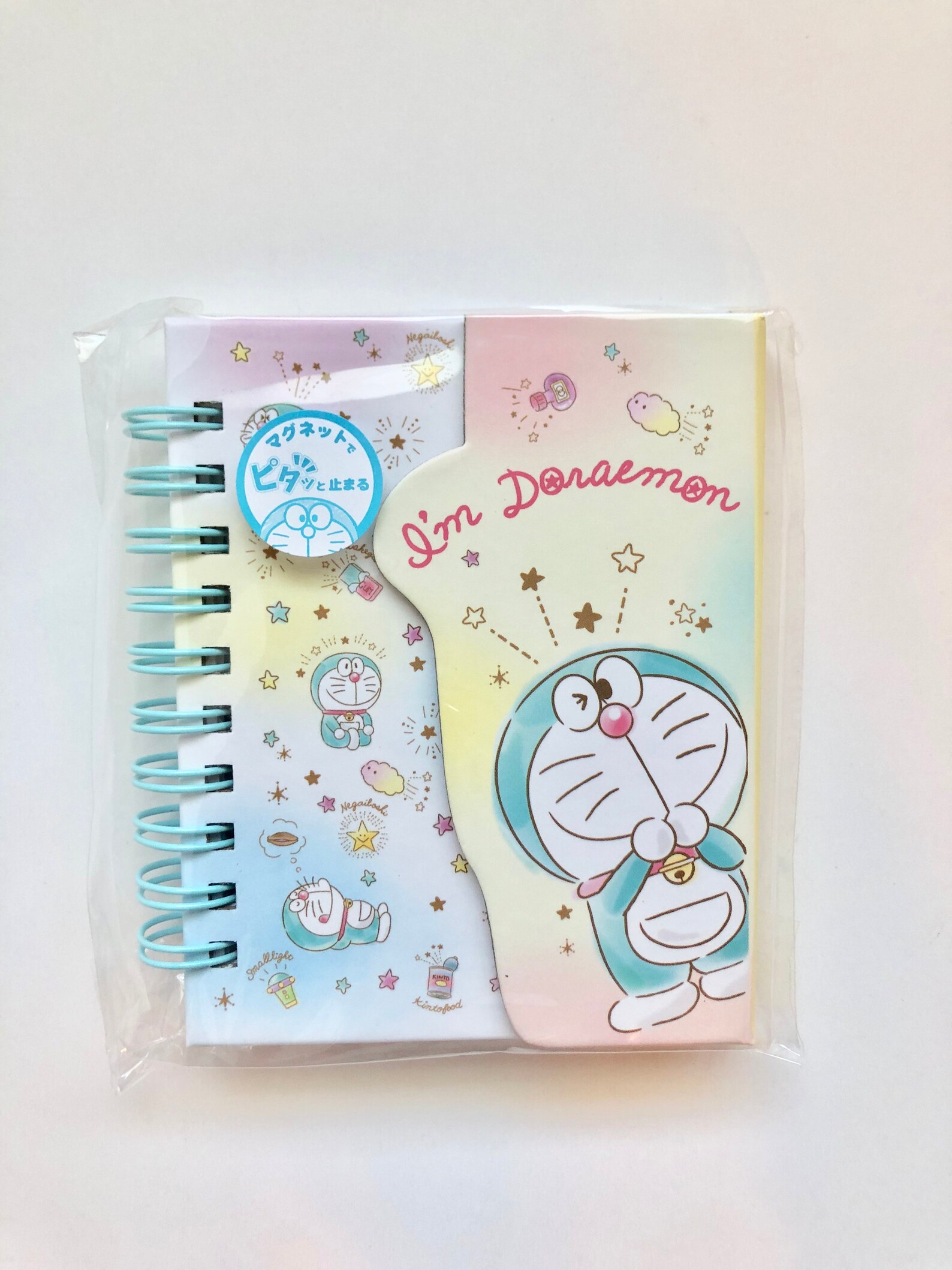 Doraemon Mini Notebook Doraemon Stationery Cartoon Notebook | Etsy