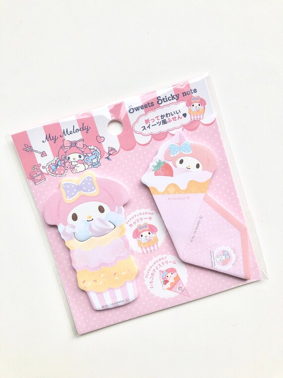 My Melody Sticky Notes Cute Sanrio Gifts for Her My Melody | Etsy