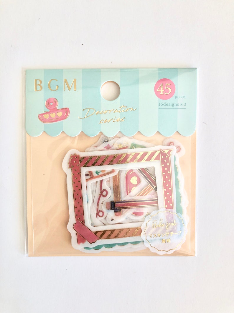 Artist Photo Frame Sticker Flakes Journaling Sticker Flakes | Etsy