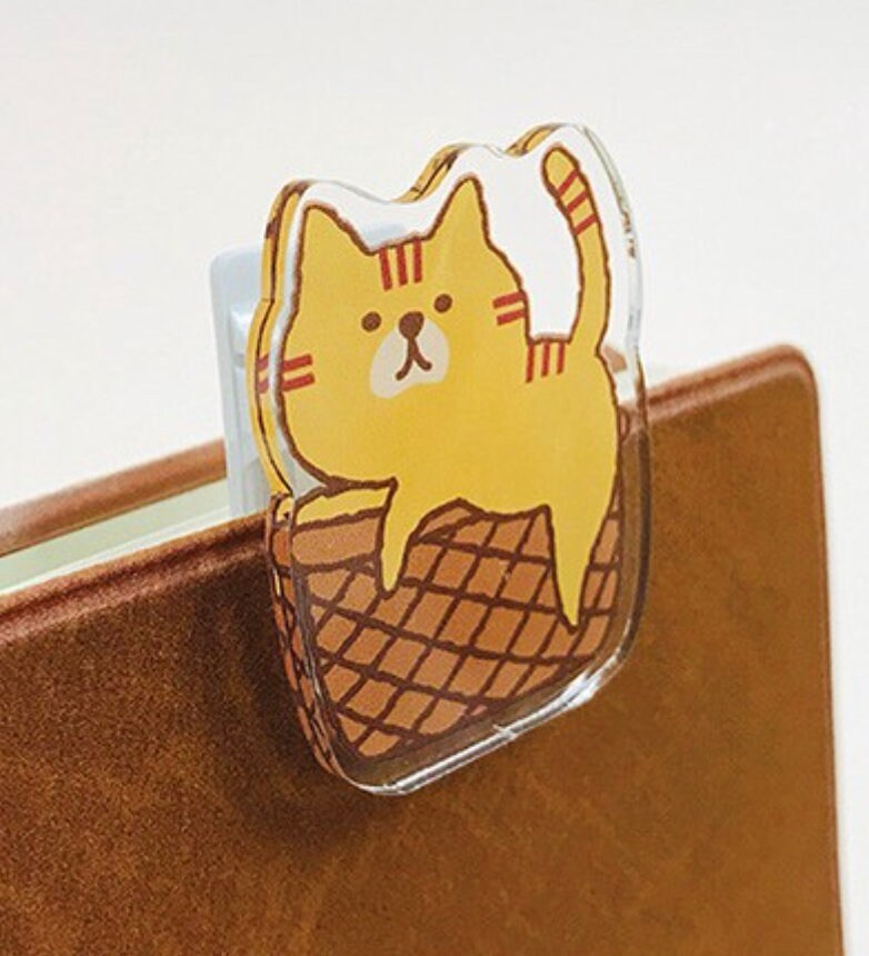 Animal Journal Clip Bookbinder Clip Cat Clip Panda Clip | Etsy