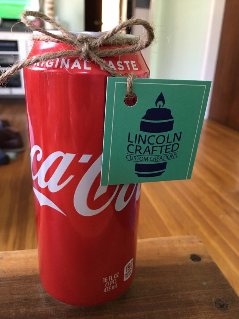 Coca Cola Classic Craft Candle 100% Soy Wax Handmade - Etsy UK