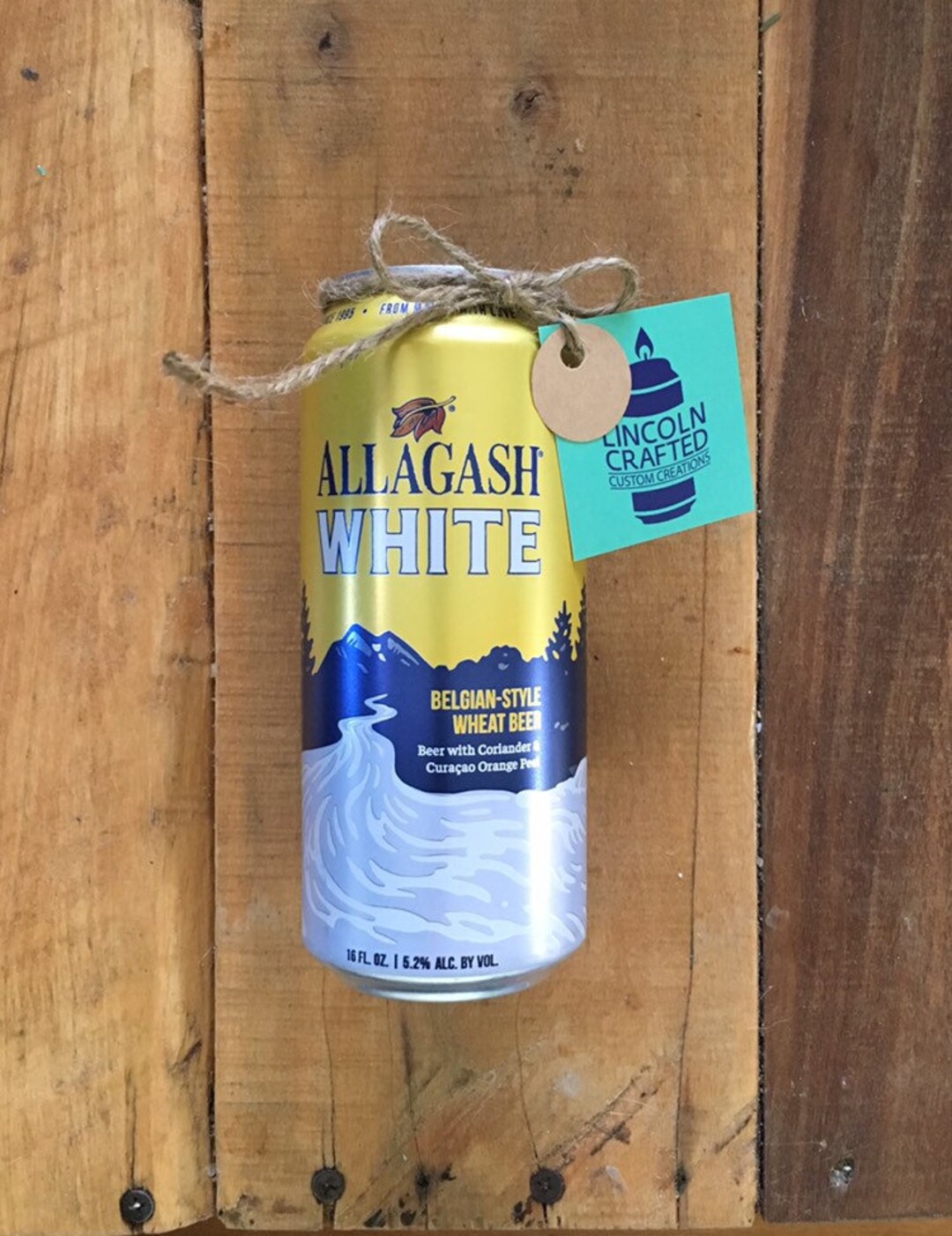 Allagash Brewing "allagash White" Craft Beer Candle - 100% Soy Wax ...