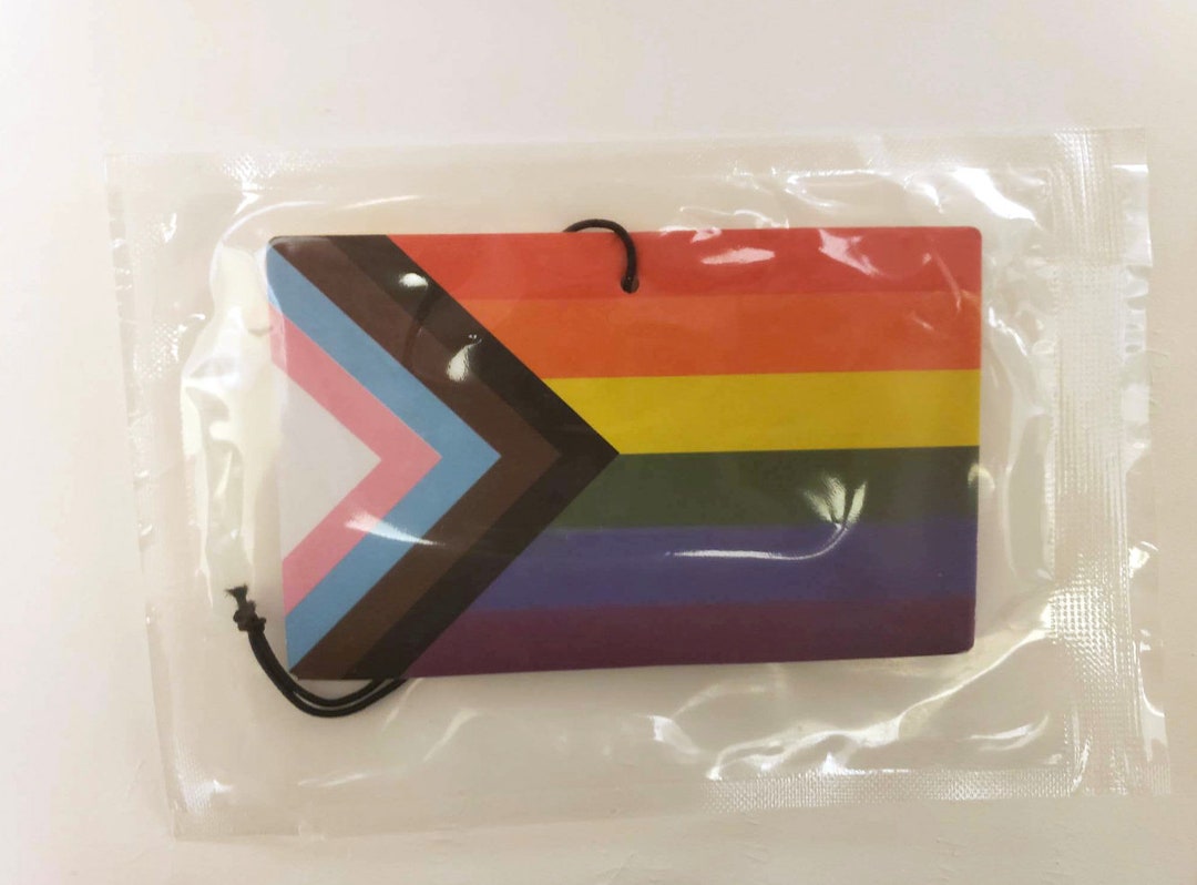 Pride Flag Air Freshener (cherry Scent) - Etsy