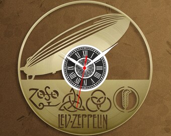 Led zeppelin clock | Etsy
