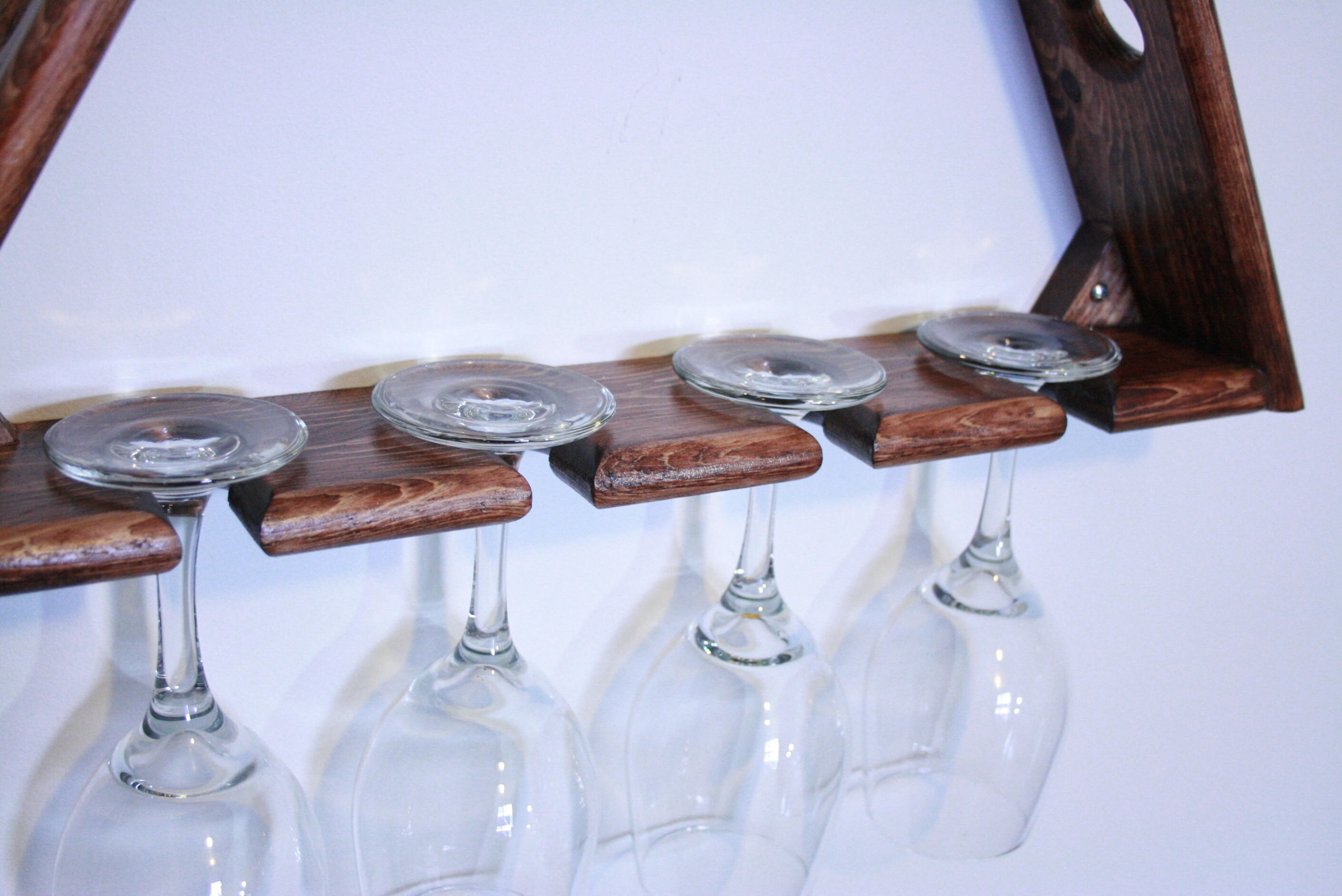 Triangle Wine Rack - Etsy