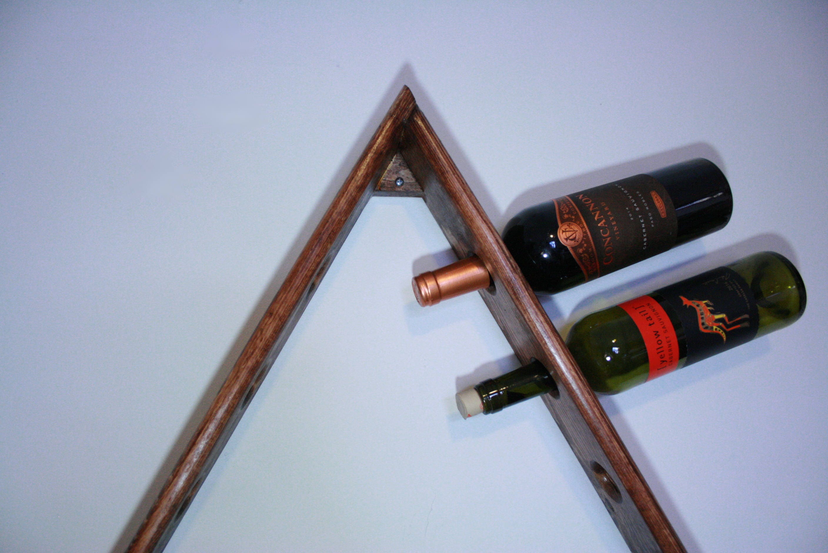 Triangle Wine Rack - Etsy