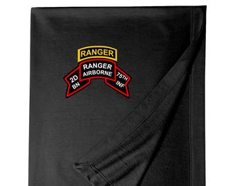 1/75th Ranger Battalion-original Scroll tab Embroidered | Etsy
