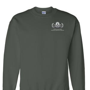 Explosive Ordnance Disposal Eod-senior Rated Embroidered Sweatshirt ...