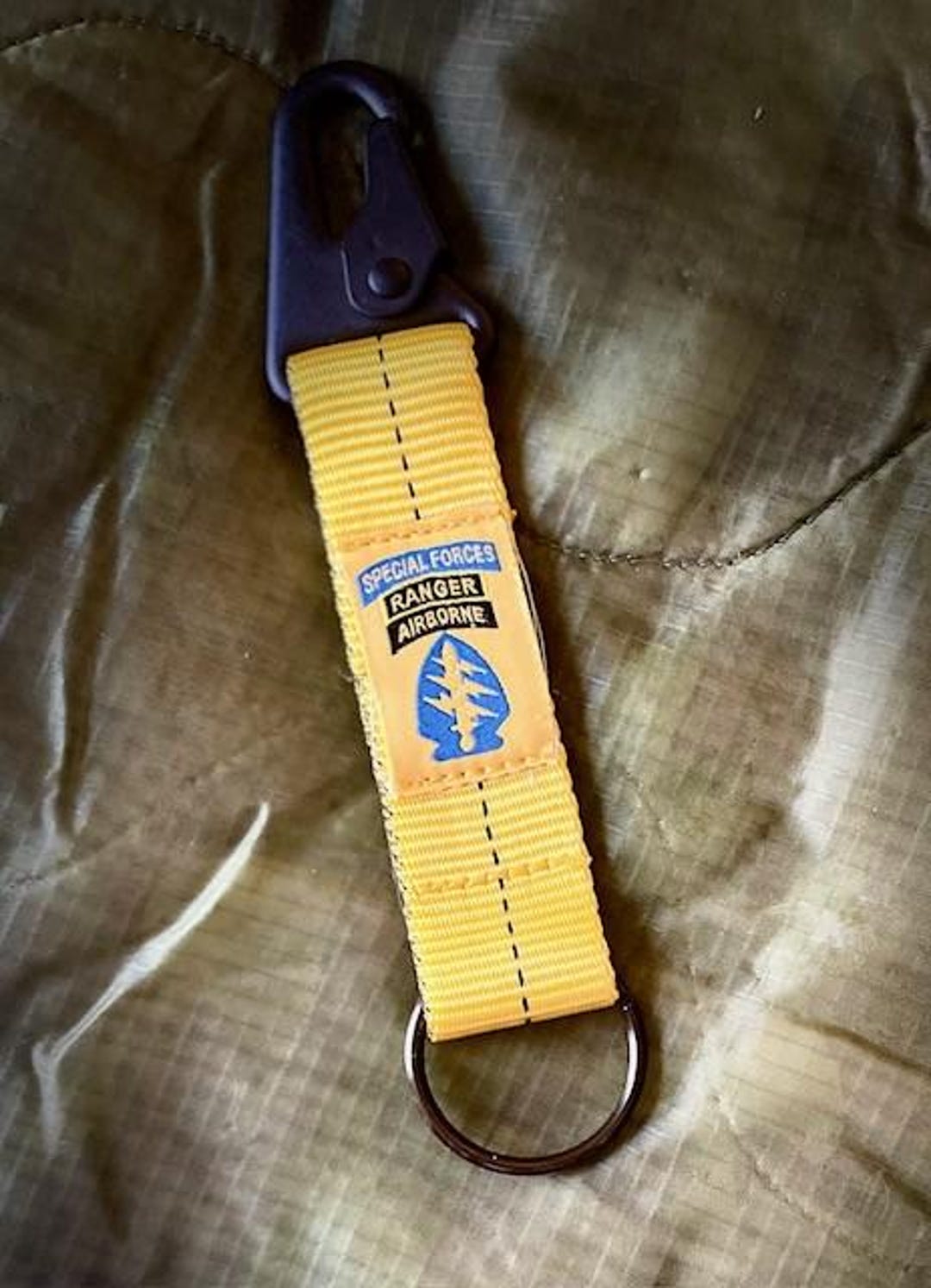 Special Forces Triple Canopy USA Made Static Line Key Chain-17062 - Etsy