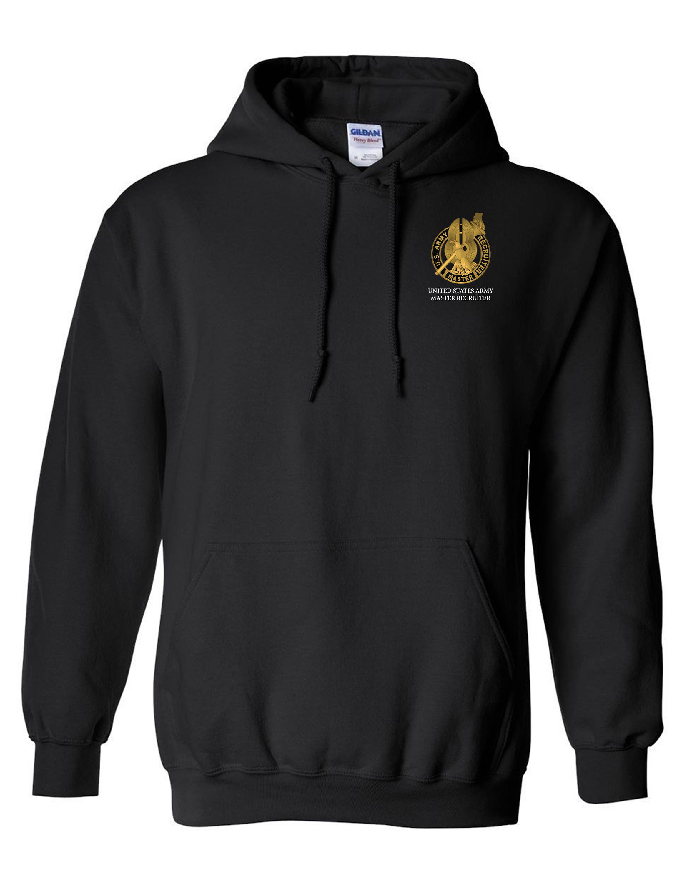 US Army Master Recruiter Embroidered Hooded Sweatshirt-7751 - Etsy