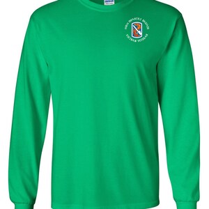 198th Light Infantry Brigade "vietnam" Long-sleeve Cotton Shirt-8536 - Etsy