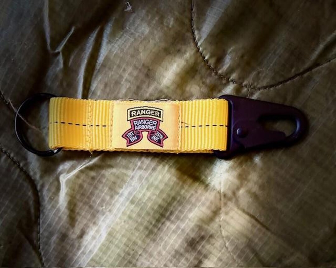 1-75th Ranger Battalion Original Scroll Tab USA Made Static Line Key ...