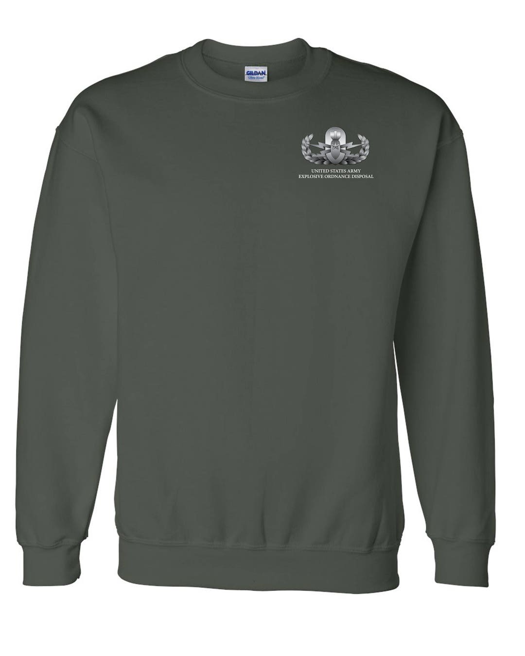Explosive Ordnance Disposal Eod-senior Rated Embroidered Sweatshirt ...